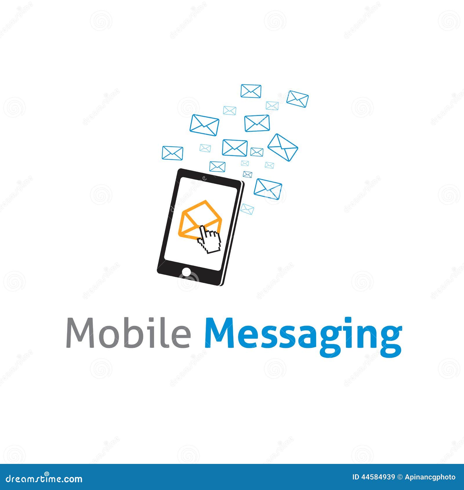 Vector Mobile Communication Business Logo Vector Template Stock Vector ...