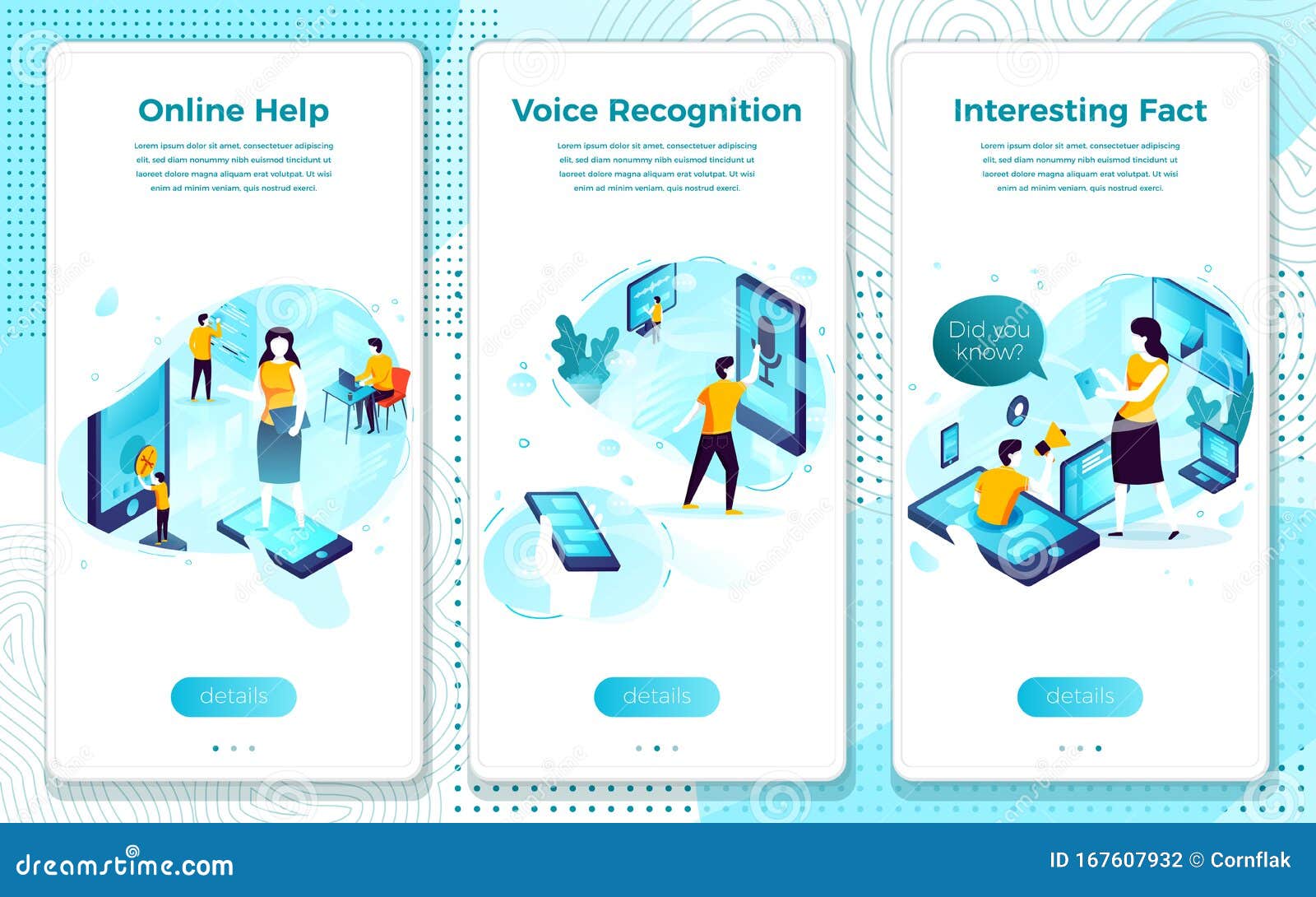 Vector Fun Fact Speech Bubble. Concept Illustration. Funny Fact ...