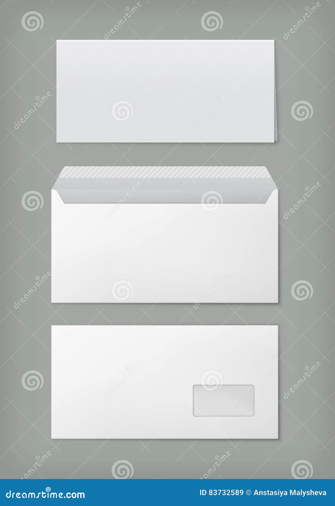 Brand Identity Template Envelope Front Back Stock Illustrations – 61 ...