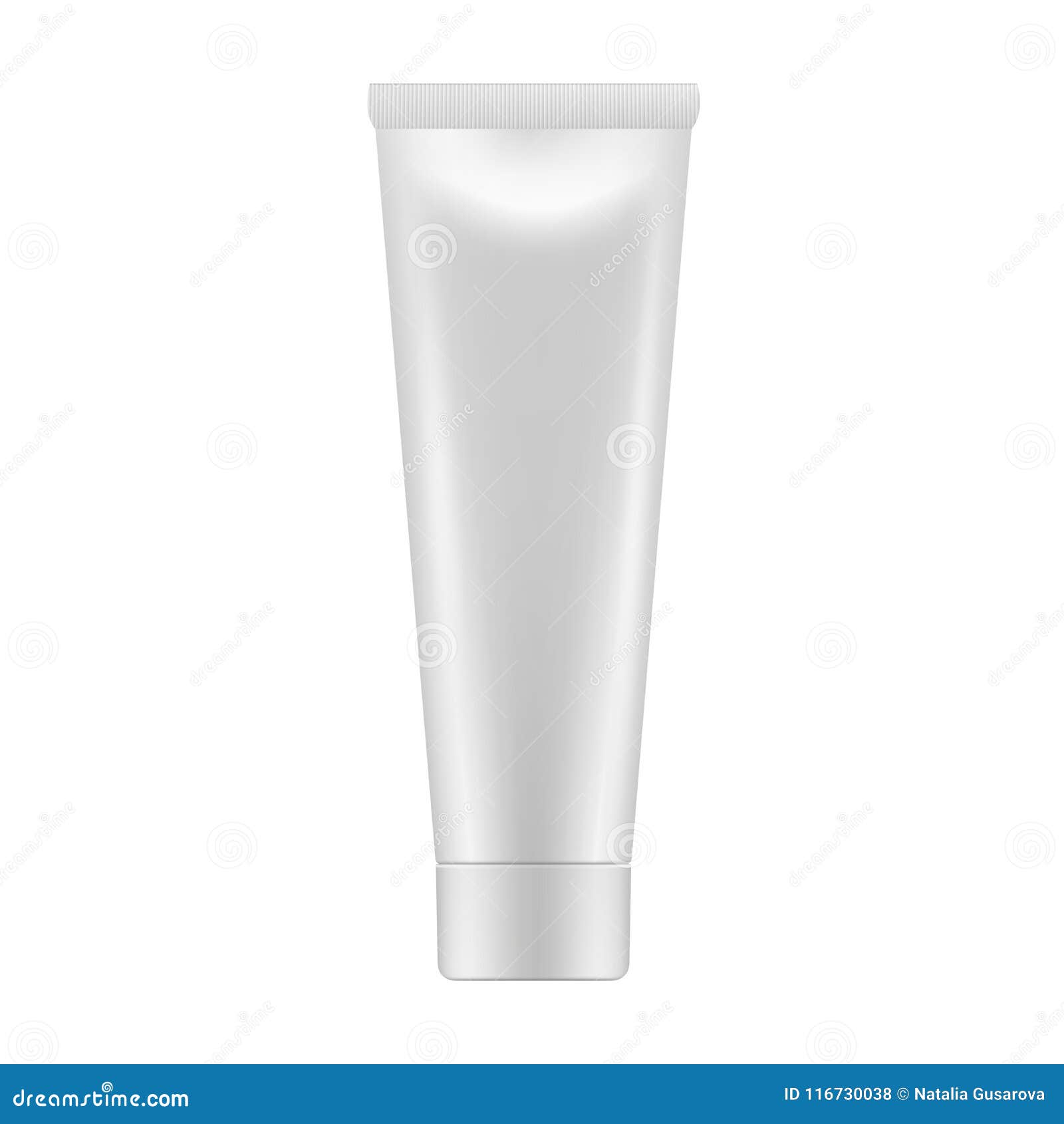 Vector Mock-up of Plastic Packaging Bottle, Tube for Cosmetics. Stock ...