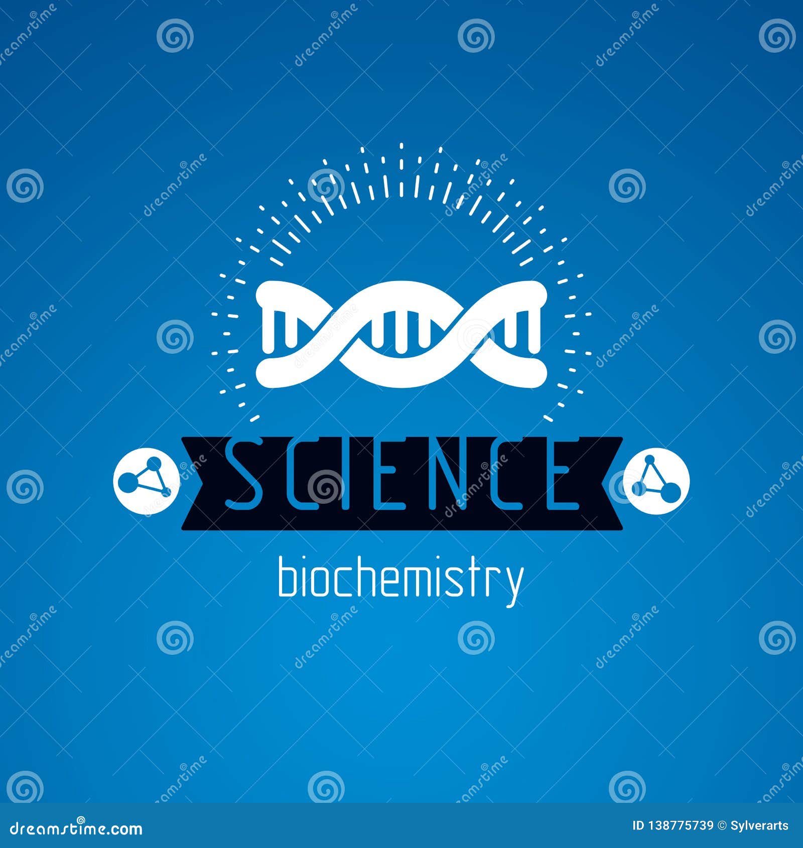 Vector Model Of Human DNA, Double Helix. Bioengineering And Genetics ...