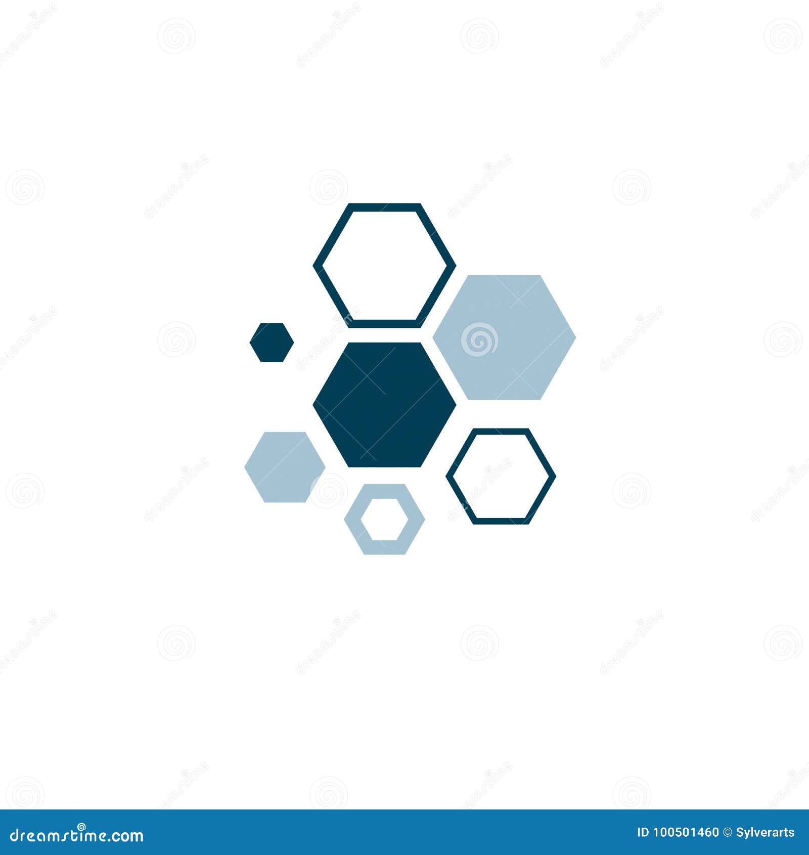 Vector Model of Molecule. Molecular Genetics Conceptual Illustration ...