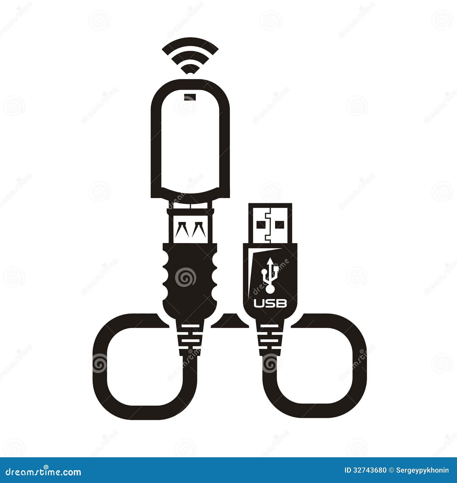 Vector Modem Royalty-Free Illustration | CartoonDealer.com #32743680