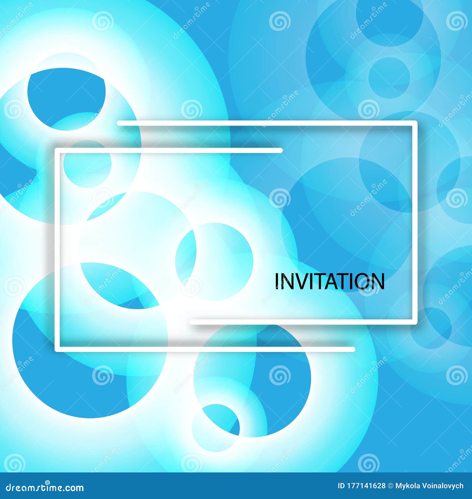 Vector of Modern Abstract Circular Pattern and Background Stock Vector ...