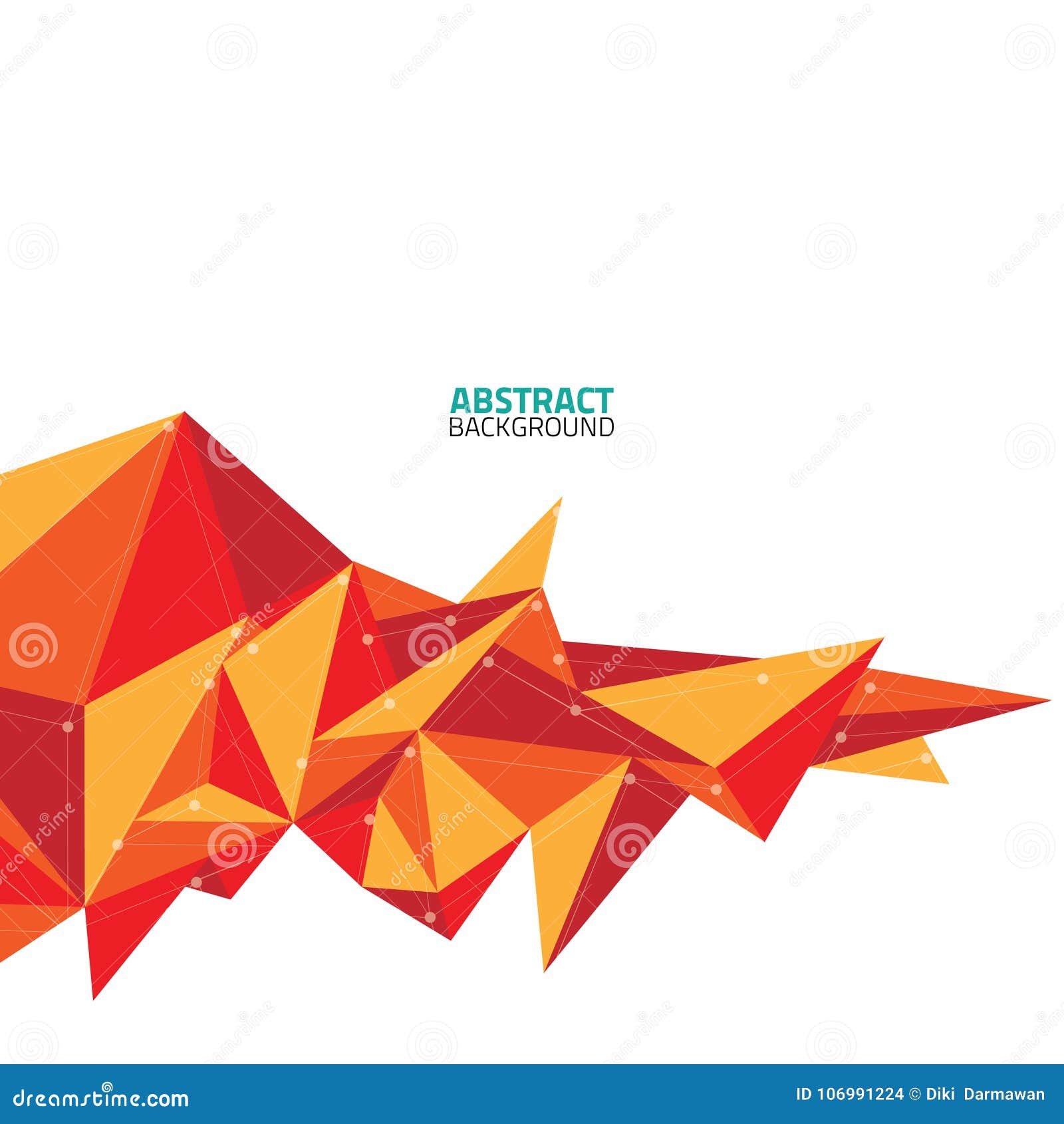 Abstract Polygon and Background Line Effect 4 Stock Vector ...