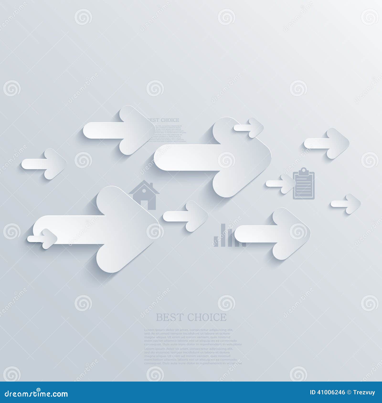 Vector Modern Arrows Background. | CartoonDealer.com #41006246