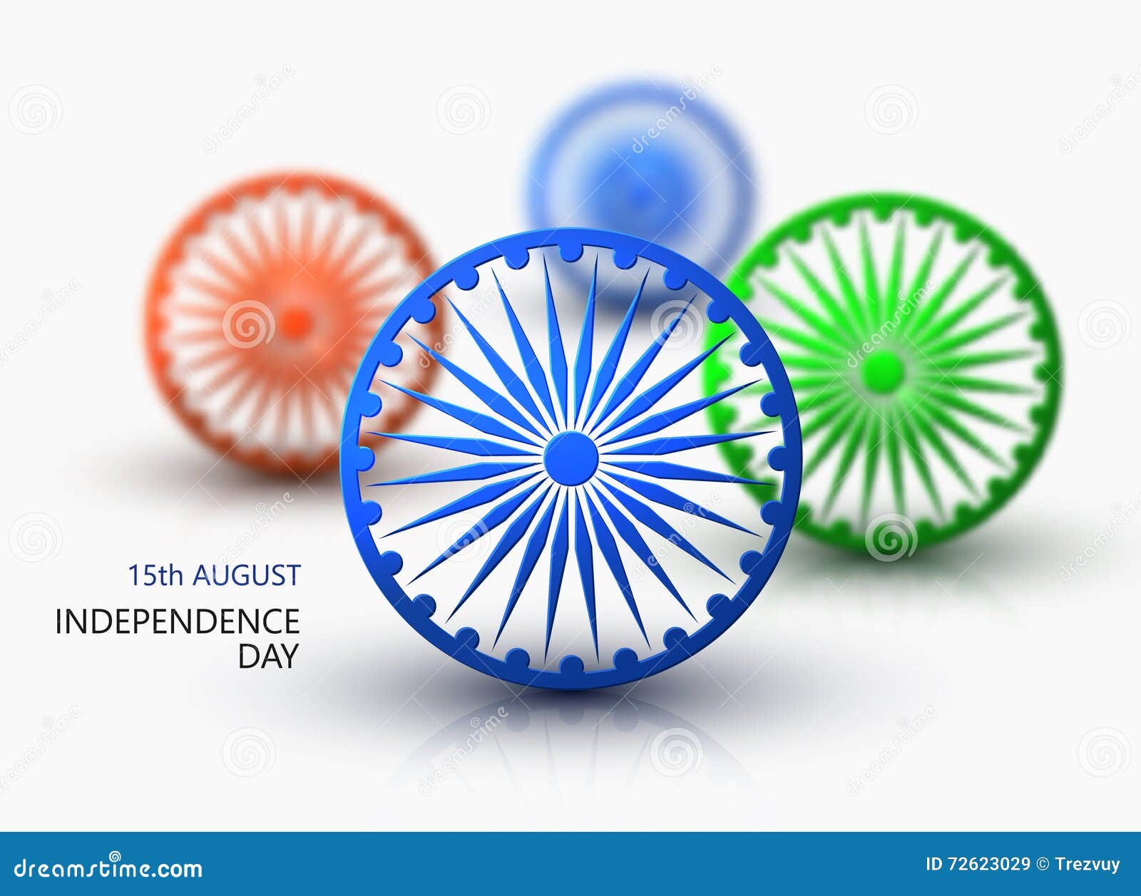 Vector Modern 15 August Happy Independence Day. Stock Vector ...