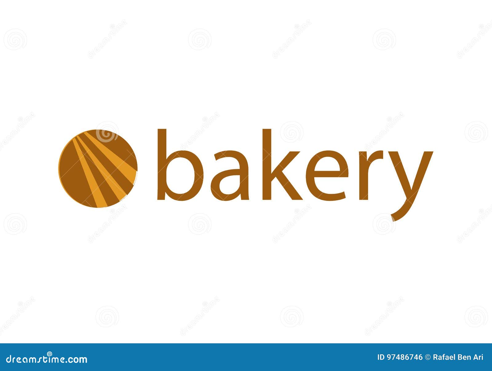 Vector - Modern Bakery Logo, on White Background. Vector Illustration ...