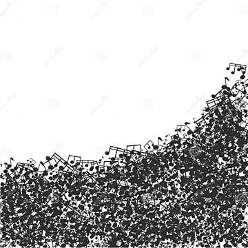 Vector Modern Black Music Background Design Stock Vector - Illustration ...