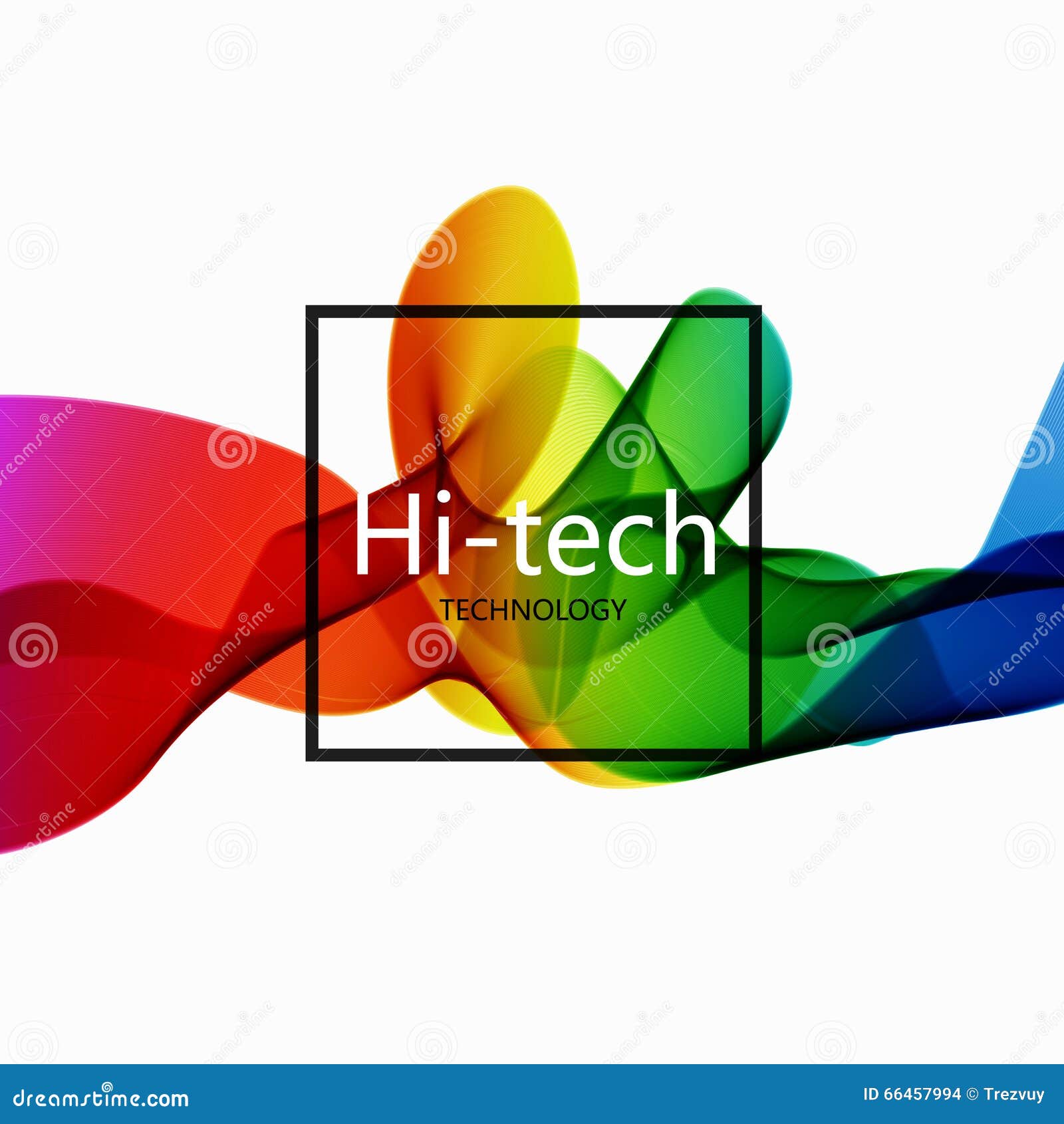 Vector Modern Colorful Hi-tech Abstract Background. Stock Vector ...