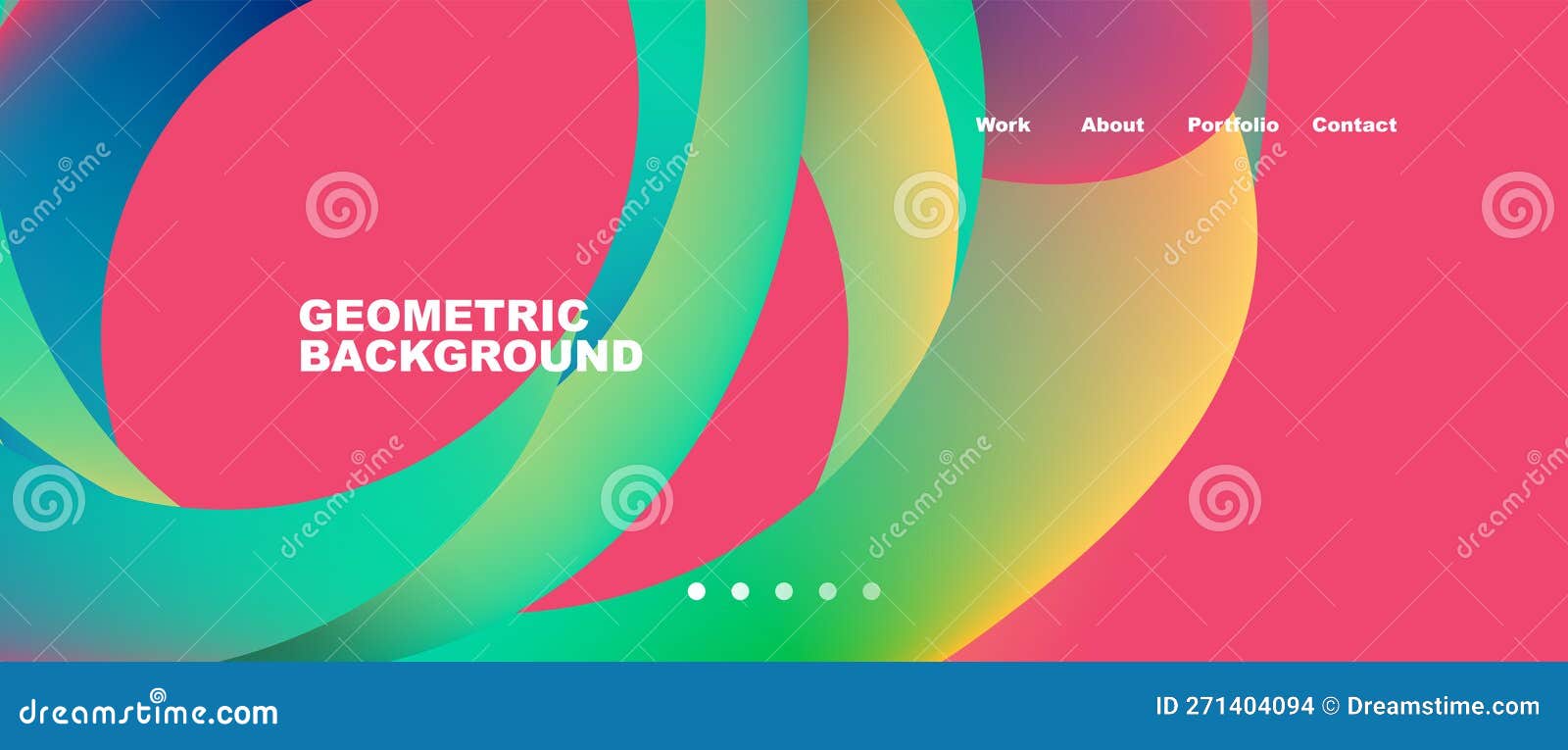 Vector Modern Creative Abstract Background Template Stock Vector ...