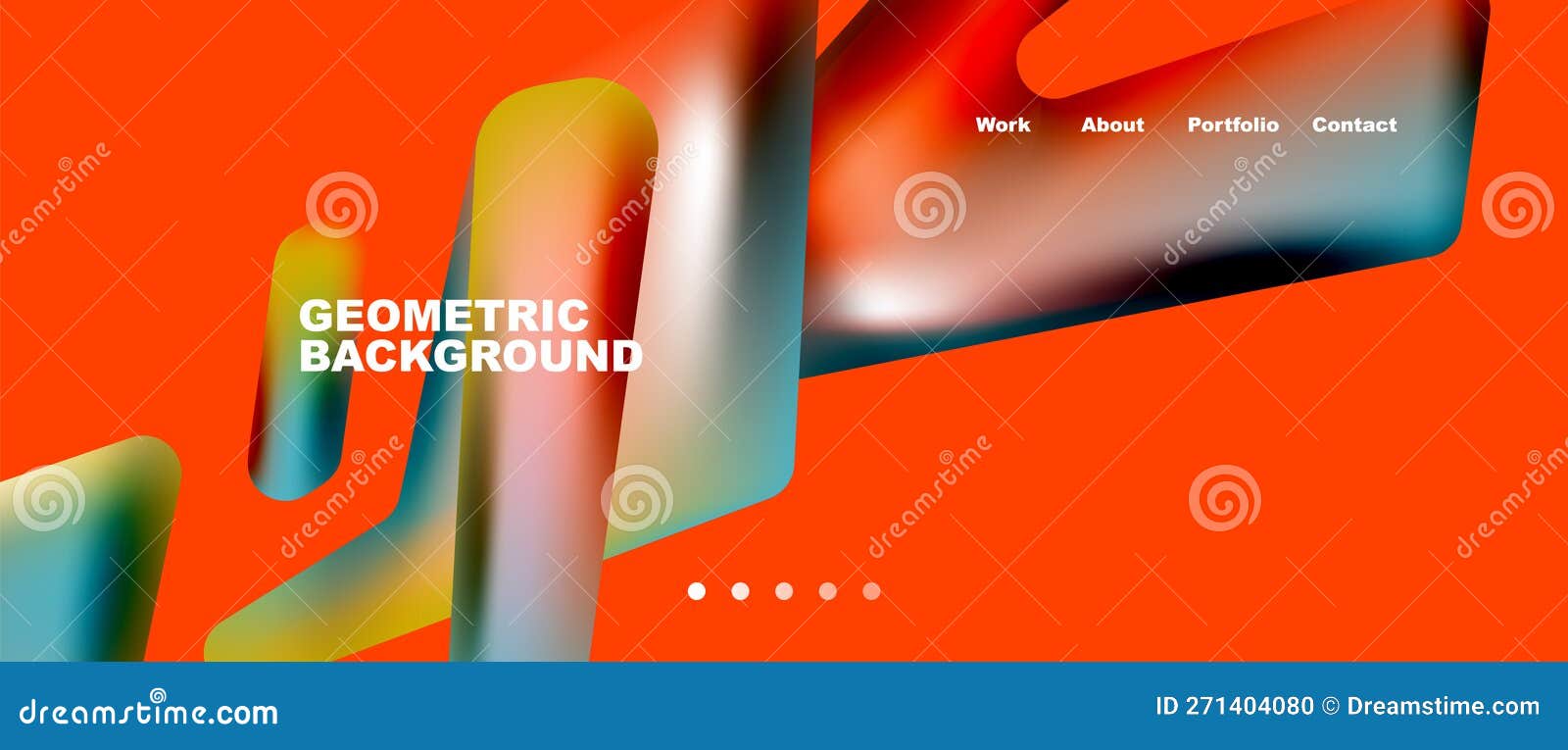 Vector Modern Creative Abstract Background Template Stock Vector ...