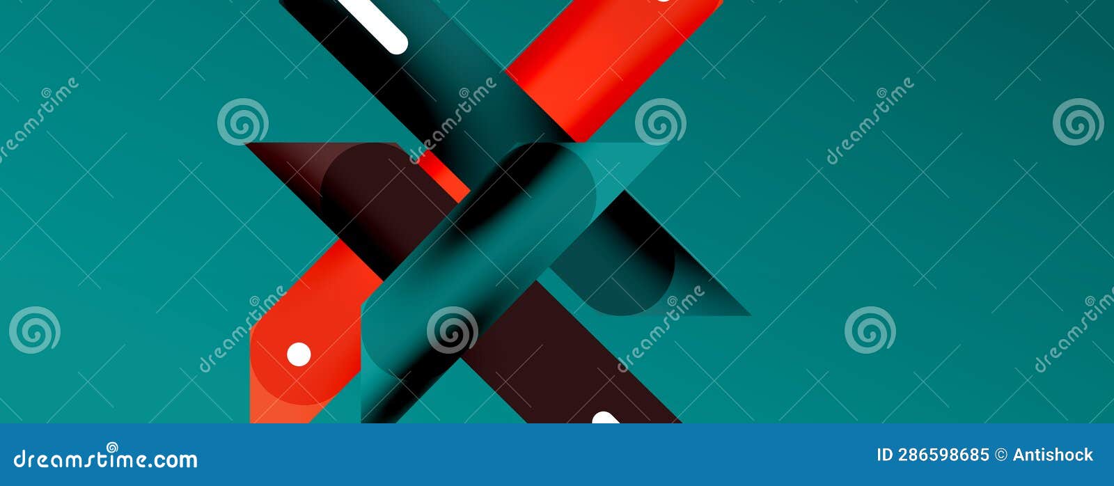 Vector Modern Creative Geometric Background Stock Illustration ...