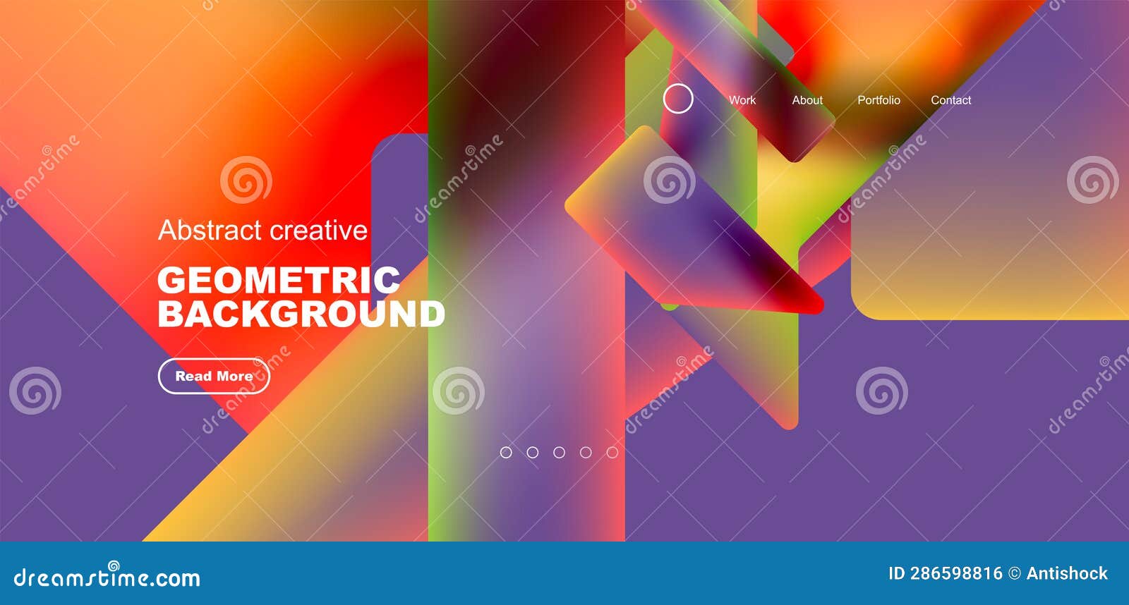 Vector Modern Creative Geometric Background Stock Illustration ...