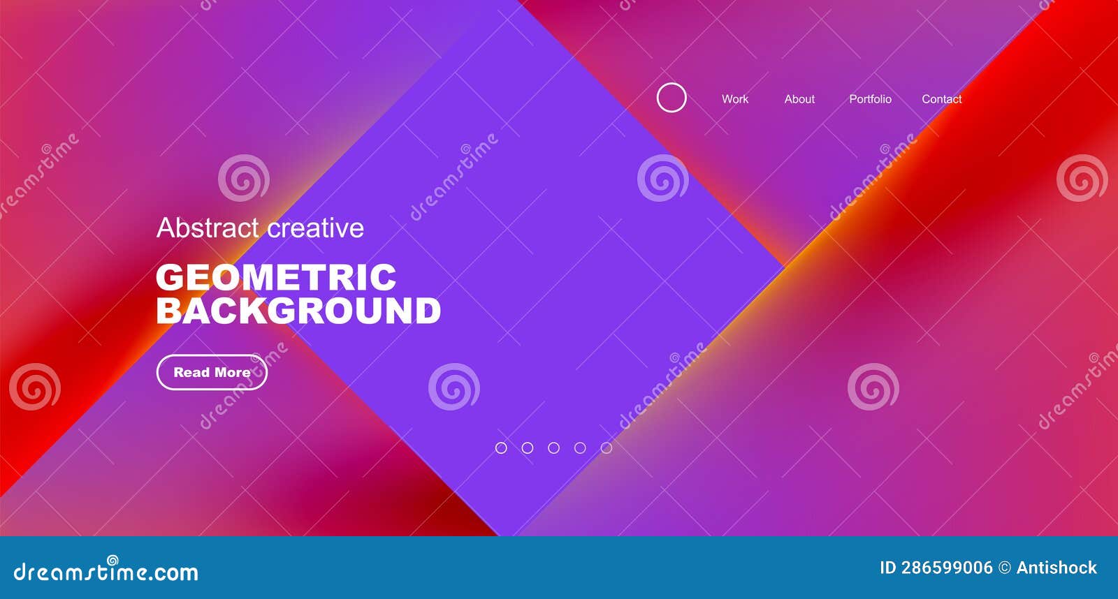 Vector Modern Creative Geometric Background Stock Illustration ...