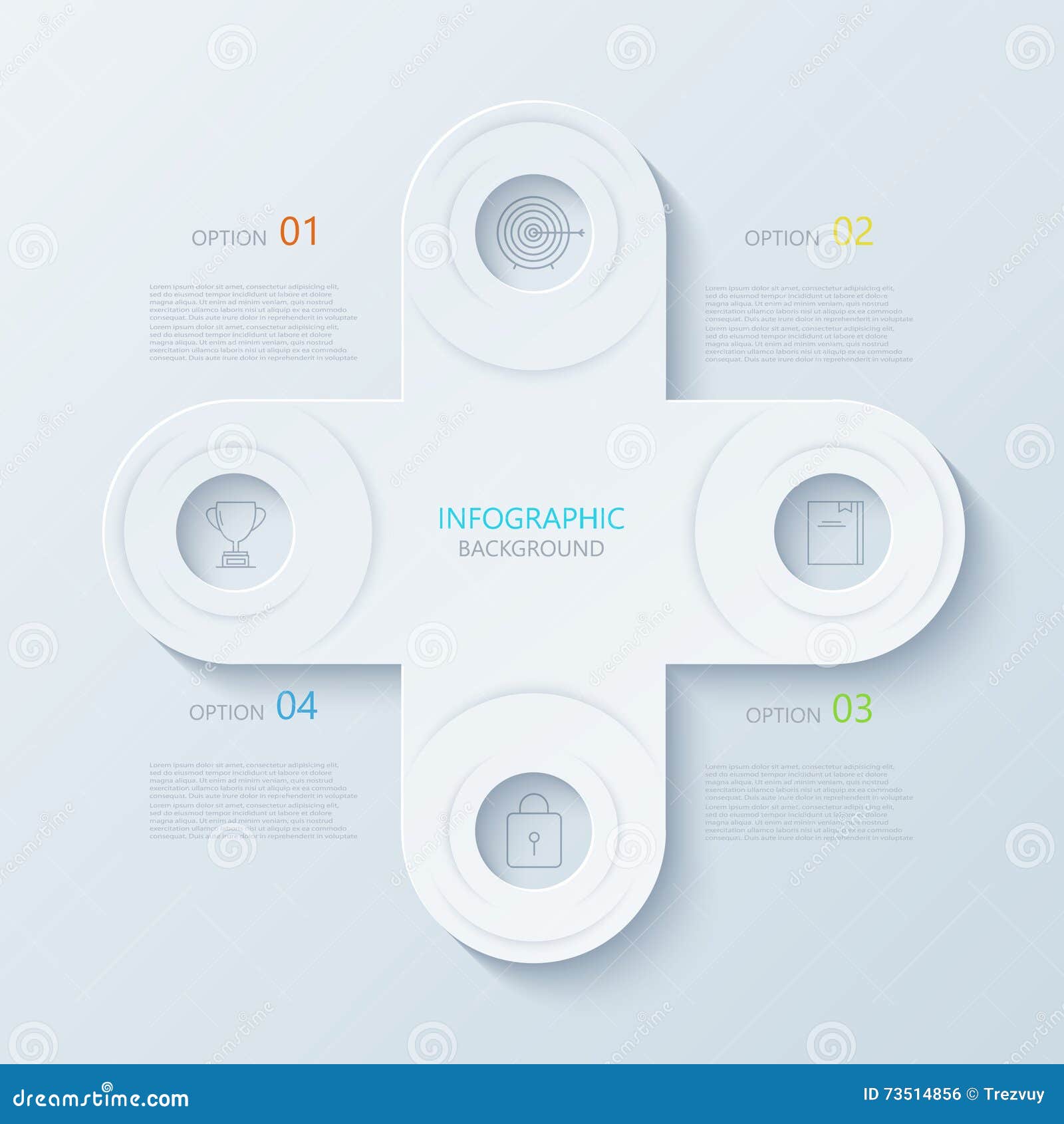 Creative Infographics Left And Right Brain Function Idea Cartoon Vector ...