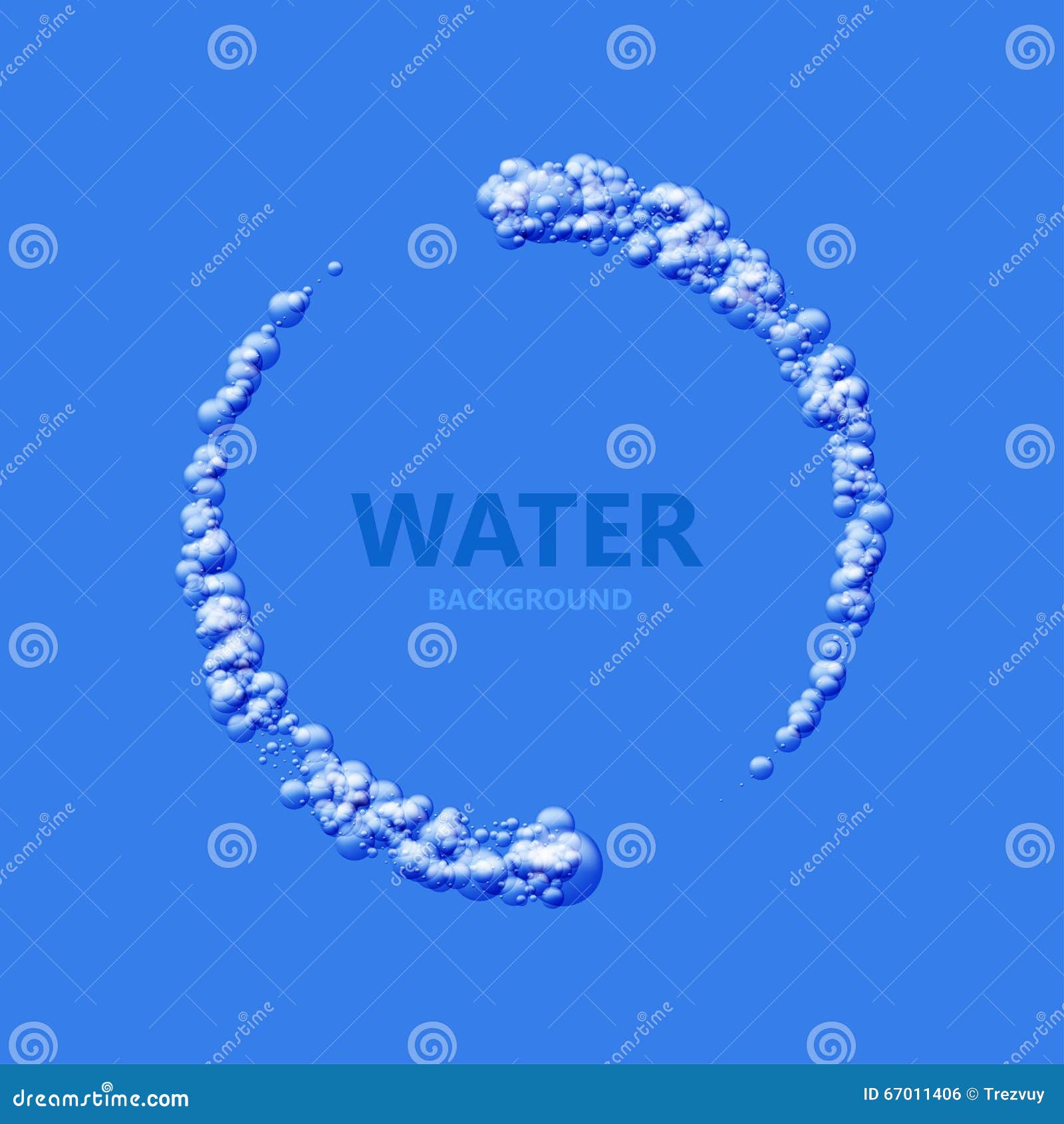 Vector Modern Creative Water Background. Stock Vector - Illustration of ...