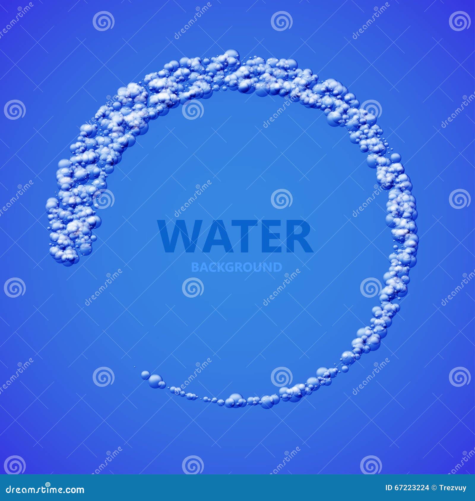 Vector Modern Creative Water Background. Stock Vector - Illustration of ...