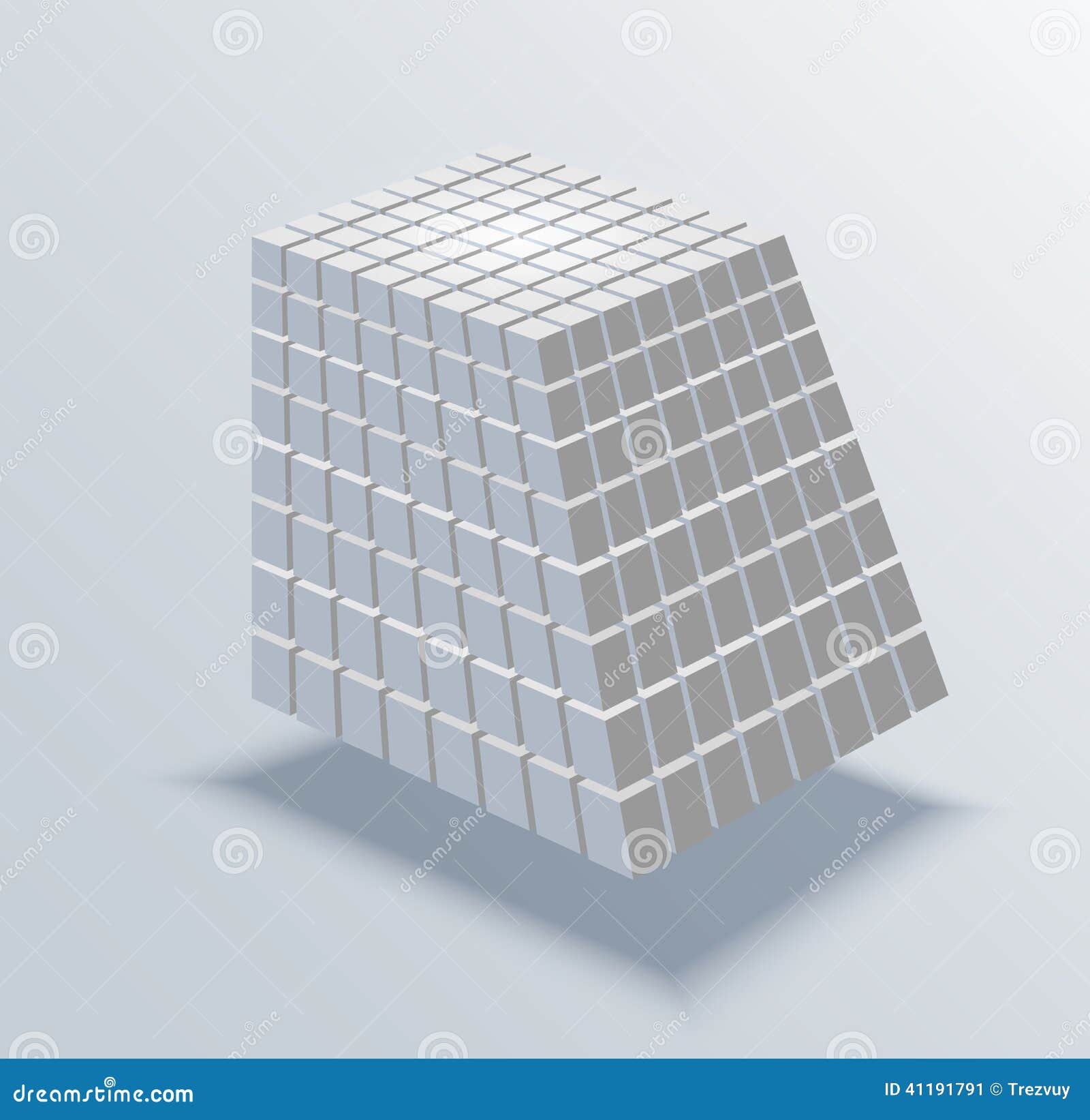 Vector Modern Cube Business Background. Stock Vector - Illustration of ...
