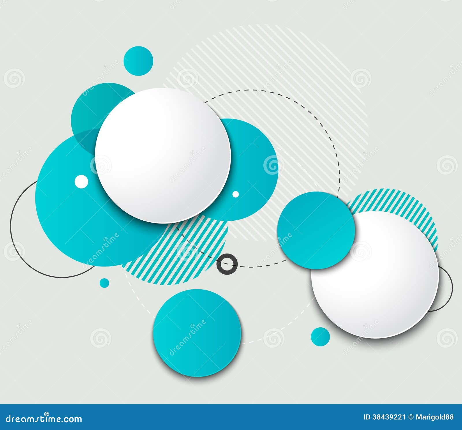 Vector Modern Design Circle Template Stock Vector - Illustration of ...