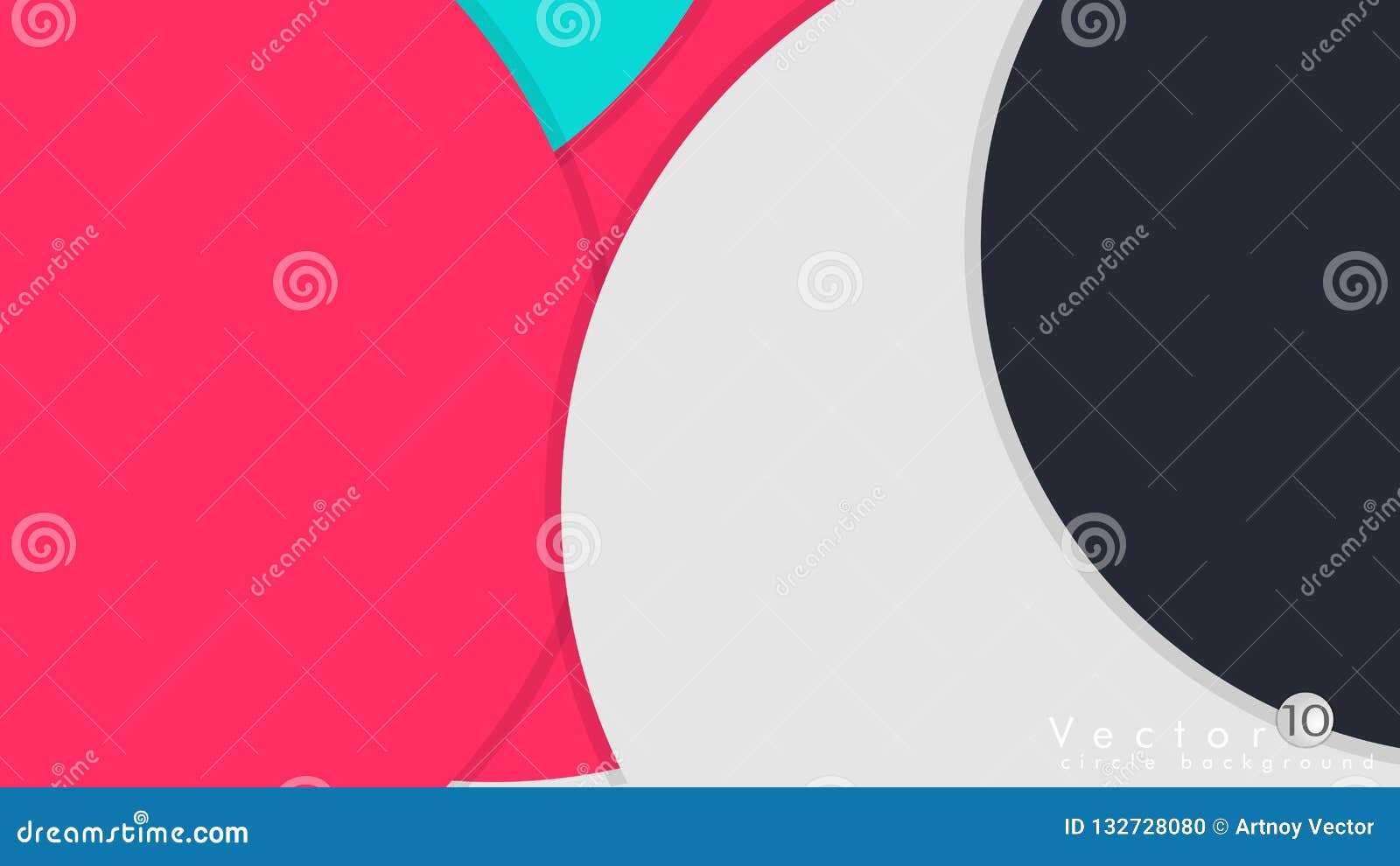 Vector Modern Design Circle Template Background Stock Vector ...