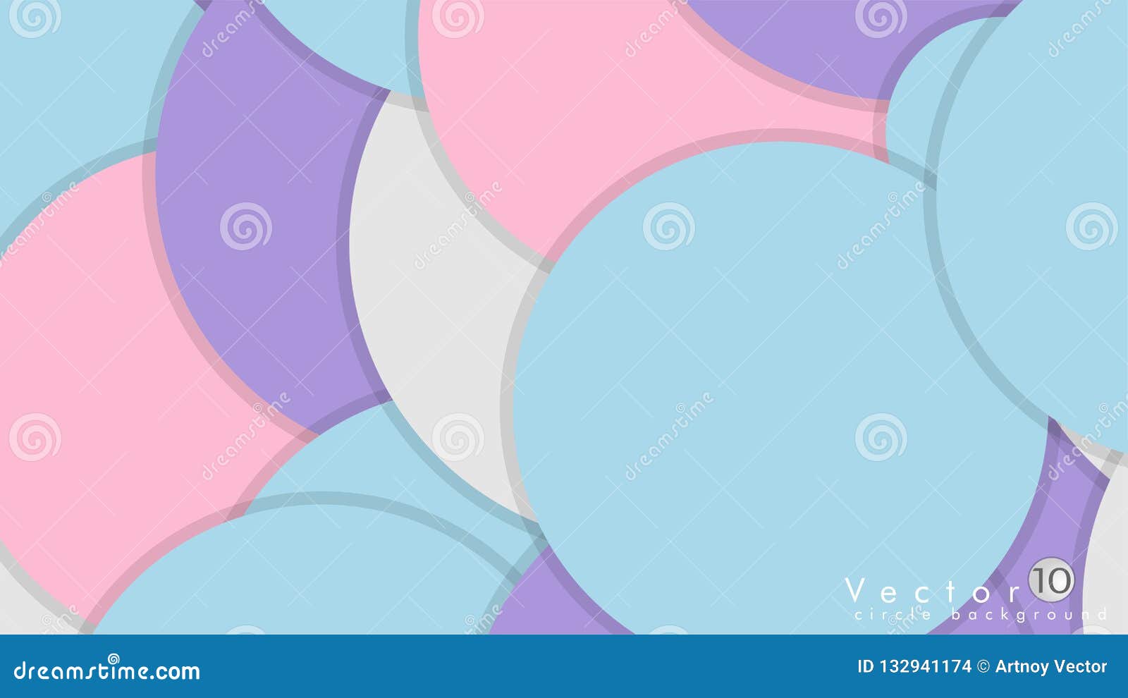 Simple and Colorful Circles Background , Design Vector - Stock Vector ...