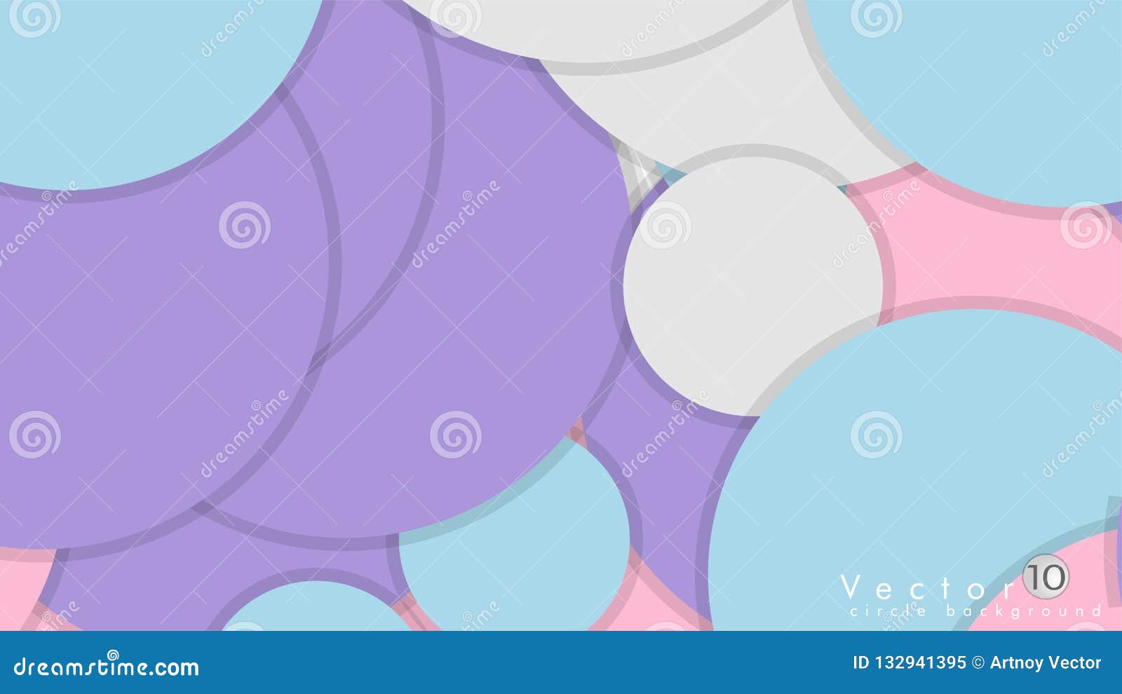 Simple and Colorful Circles Background , Design Vector - Stock Vector ...
