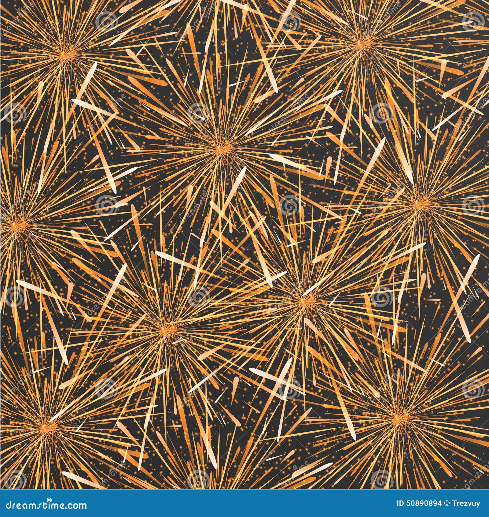 Vector Modern Fireworks Background Design. Stock Vector - Illustration ...