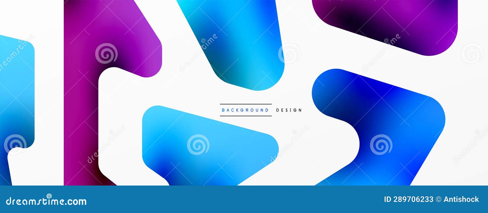 Vector Modern Geometric Abstract Background Design Stock Vector