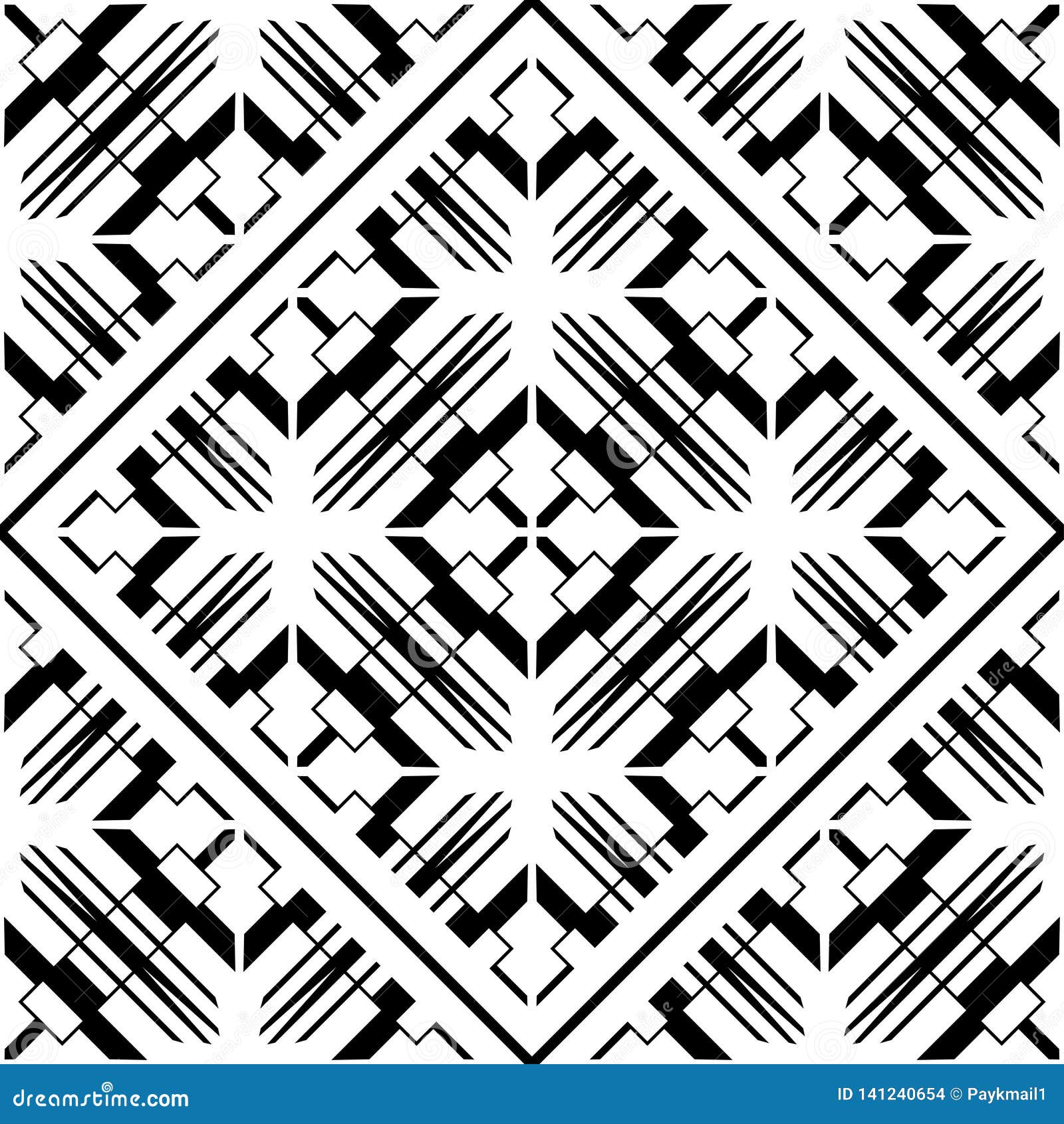Vector Modern Geometric Pattern Stock Vector - Illustration of cool ...
