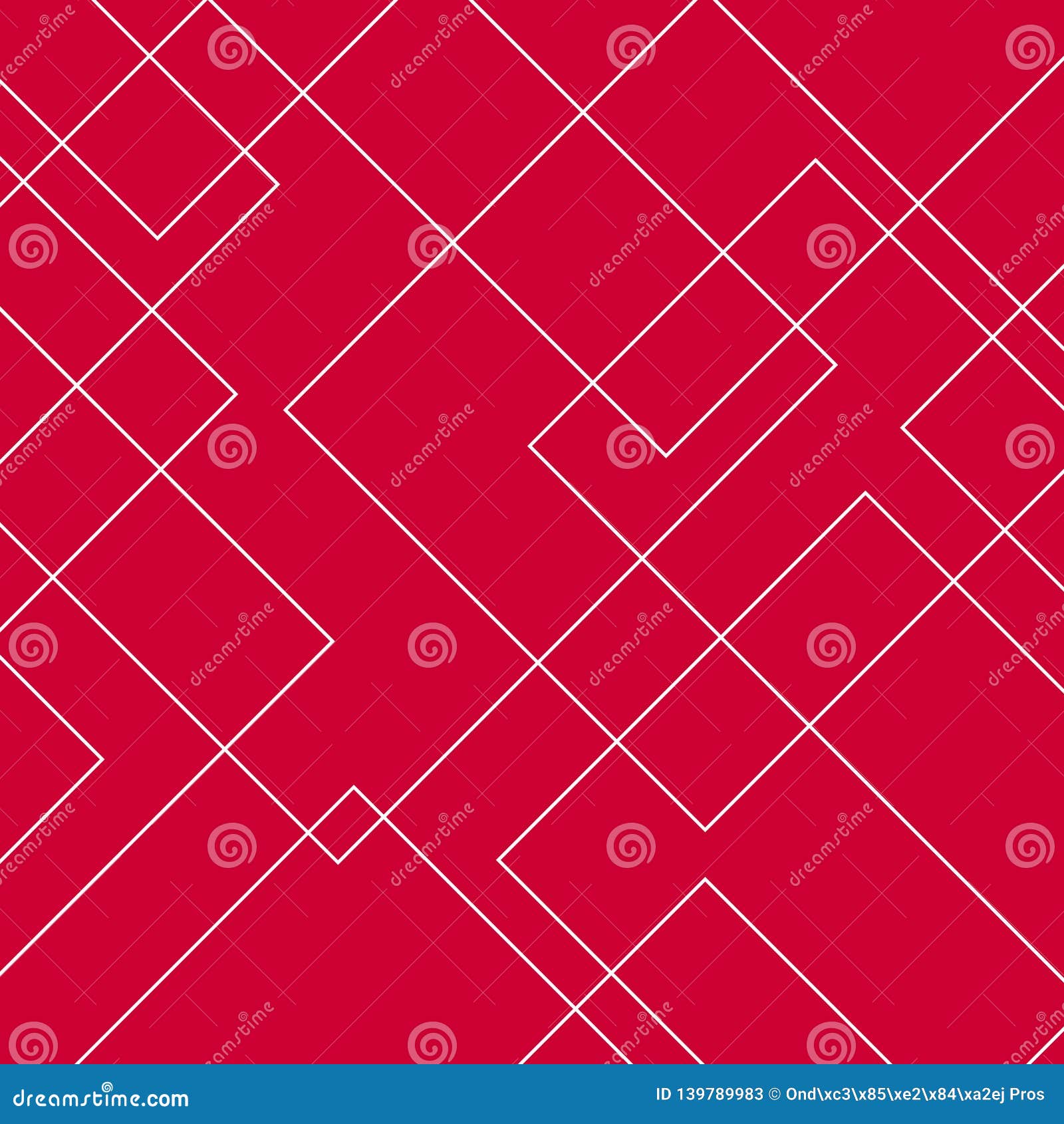 Vector Modern Geometric Square Diamond Shape Pattern. Simple Abstract ...