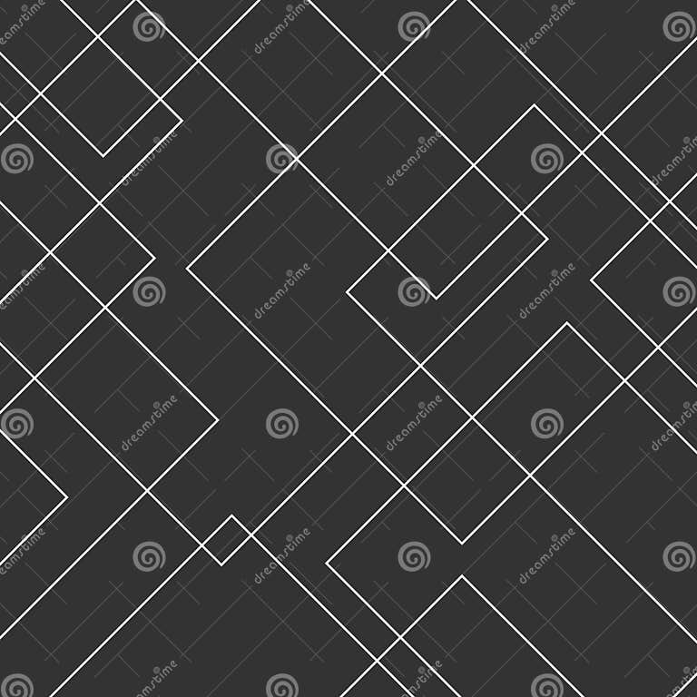 Vector Modern Geometric Square Diamond Shape Pattern. Simple Abstract ...
