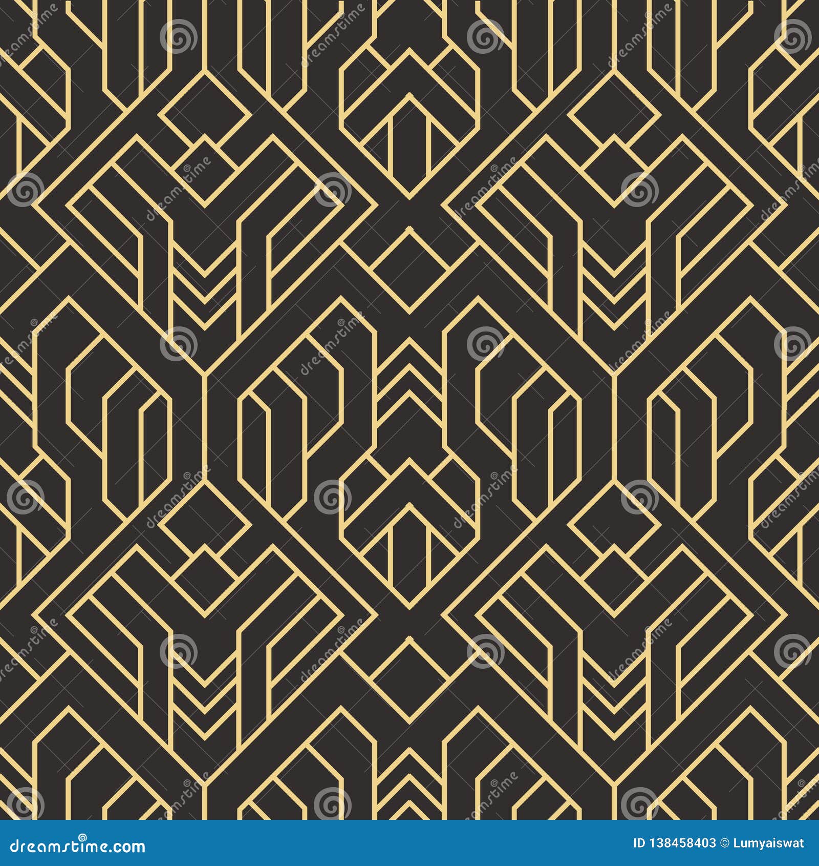 Abstract Art Deco Seamless Modern Tiles Pattern Stock Vector ... Abstract Art Deco Seamless Modern Tiles Pattern Stock Vector ...