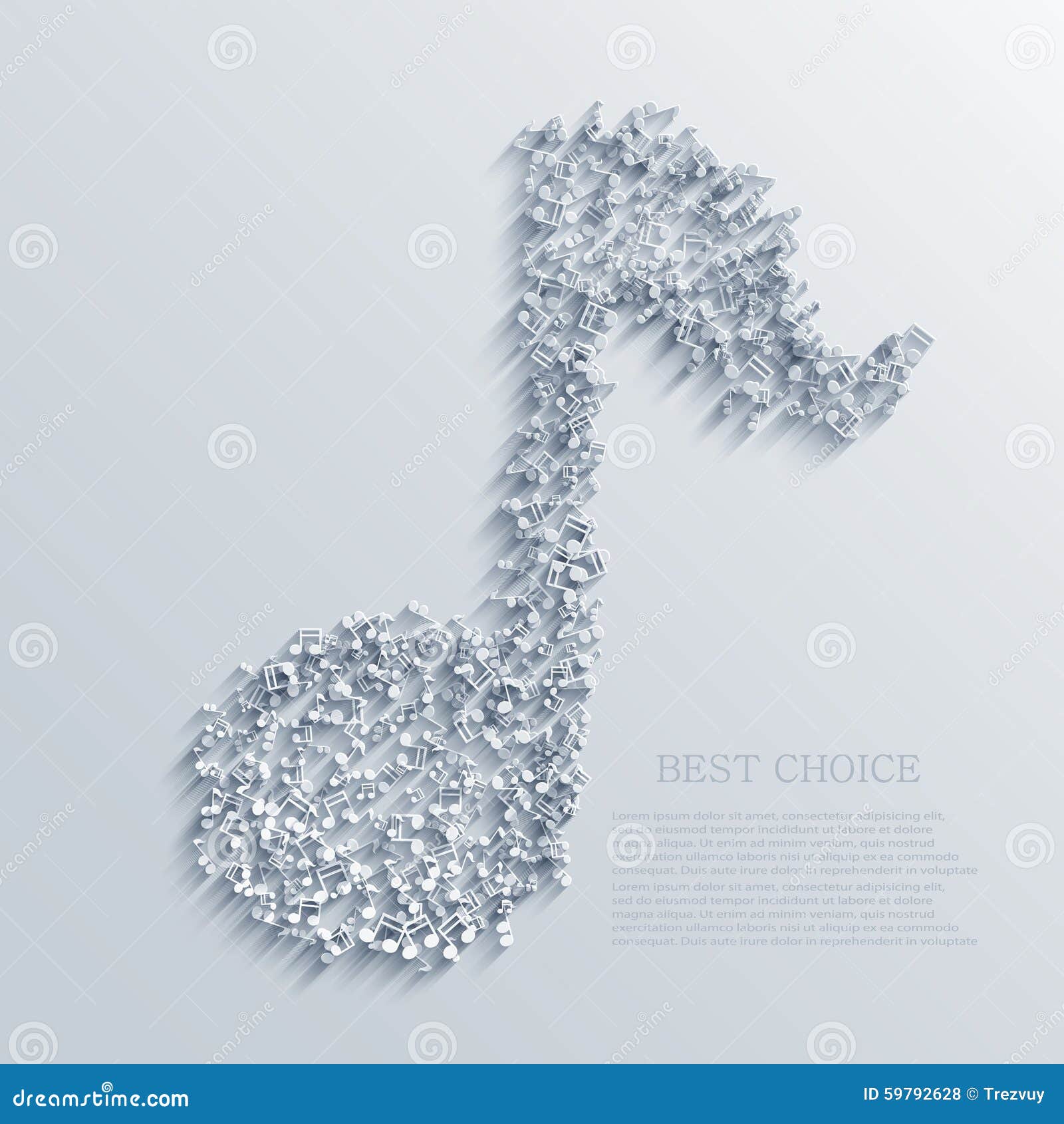 Vector Modern Light Music Background Stock Vector - Illustration of ...