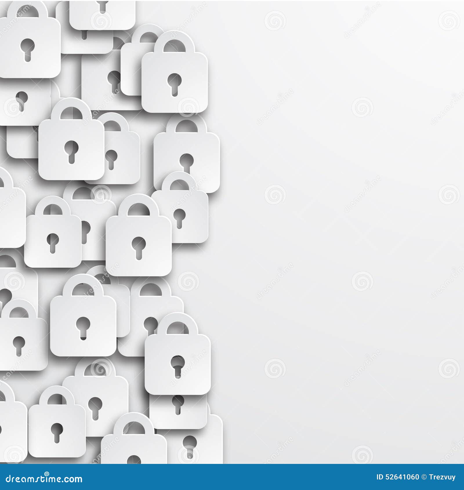 Vector Modern Lock Icons Background Stock Illustration - Illustration ...