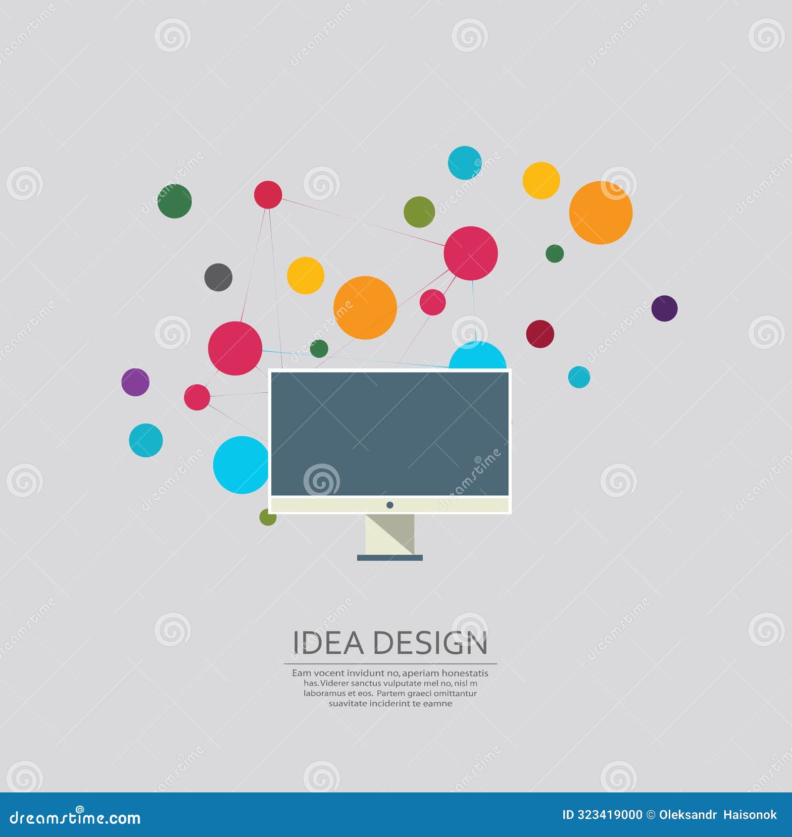 Vector Modern Project. Abstract Illustration Stock Vector ...