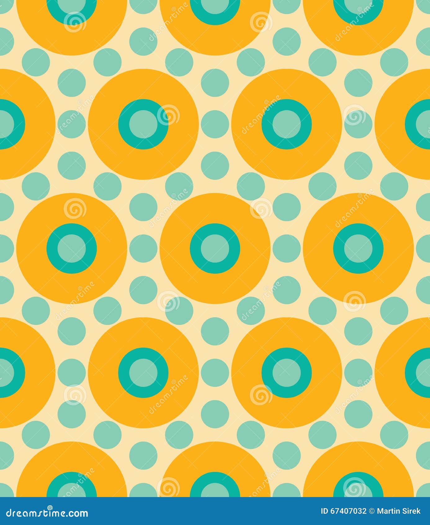 Vector Modern Seamless Colorful Geometry Circle Pattern, Color Abstract ...