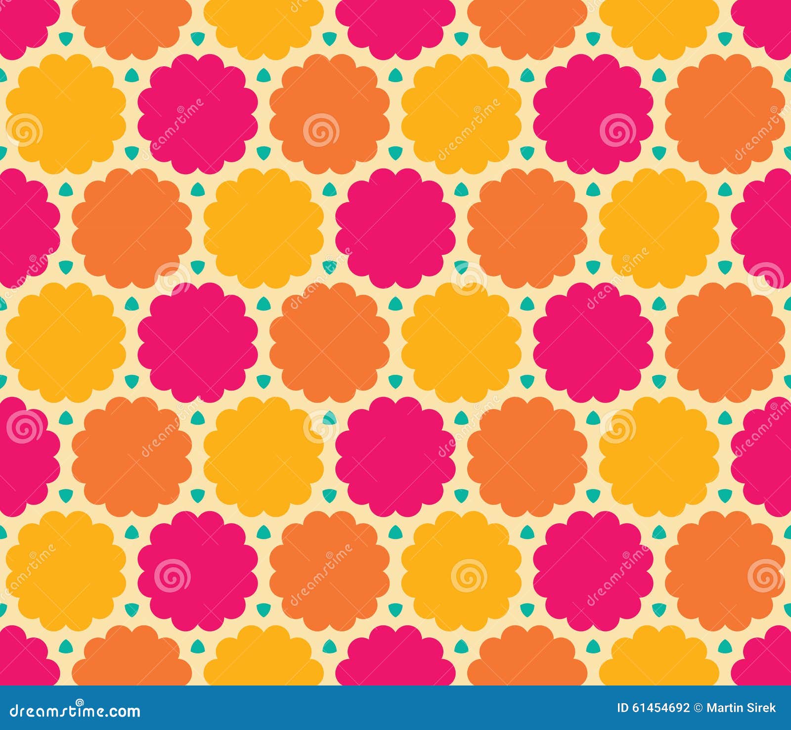 Vector Modern Seamless Colorful Geometry Cloud Pattern Color Abstract