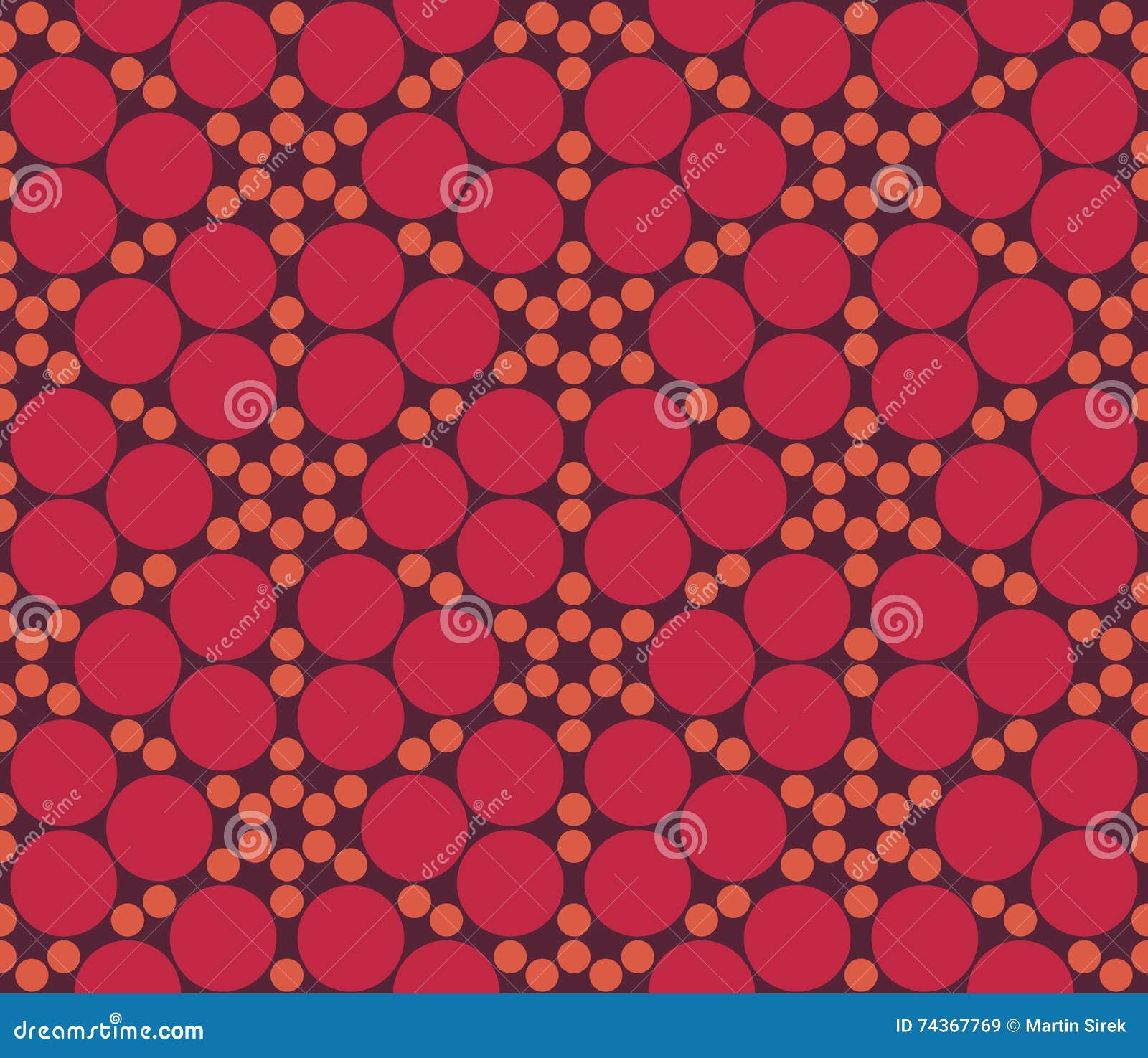 Vector Modern Seamless Colorful Geometry Dot Pattern. Color Abstract ...