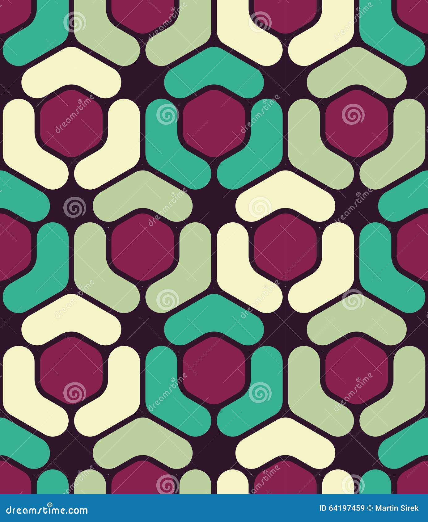 Vector Modern Seamless Colorful Geometry Hexagon Pattern, Color ... Vector Modern Seamless Colorful Geometry Hexagon Pattern, Color ...
