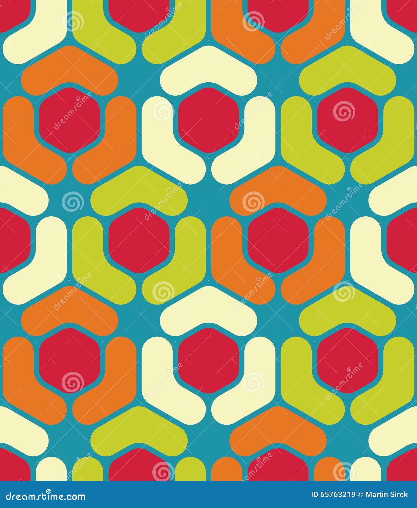 Vector Modern Seamless Colorful Geometry Hexagon Pattern, Color ... Vector Modern Seamless Colorful Geometry Hexagon Pattern, Color ...