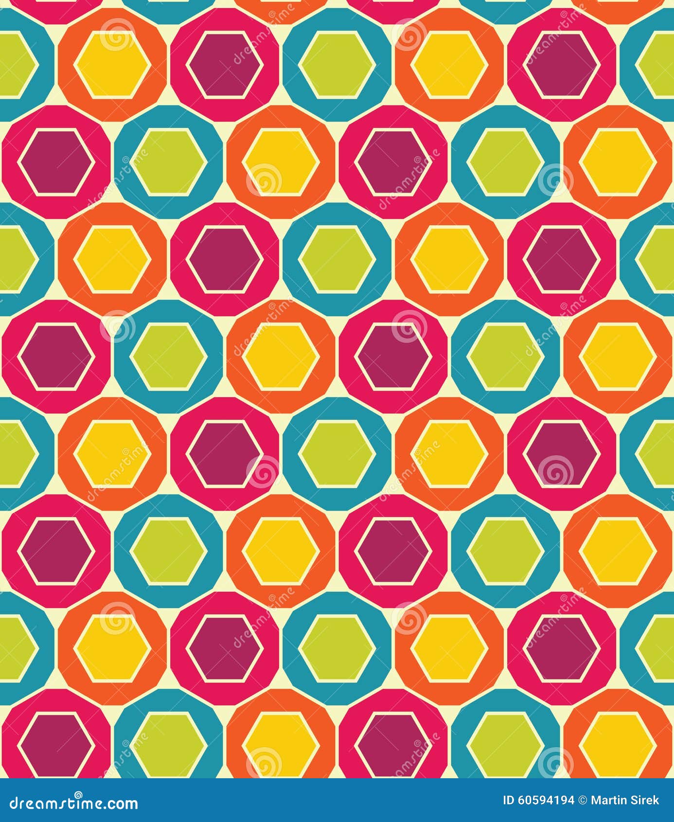 Vector Modern Seamless Colorful Geometry Pattern, Hexagon Stock Vector ... Vector Modern Seamless Colorful Geometry Pattern, Hexagon Stock Vector ...