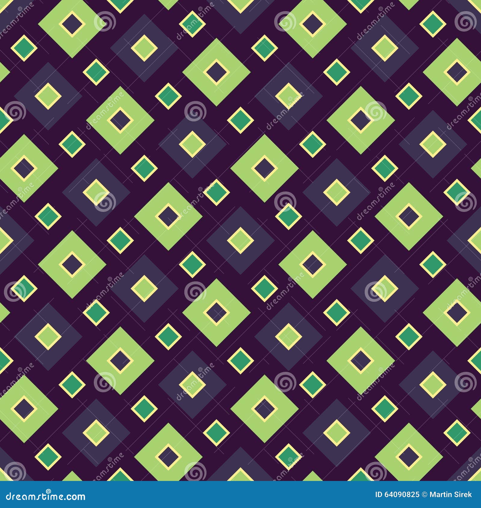 Vector Modern Seamless Colorful Geometry Square Pattern, Color Abstract ...