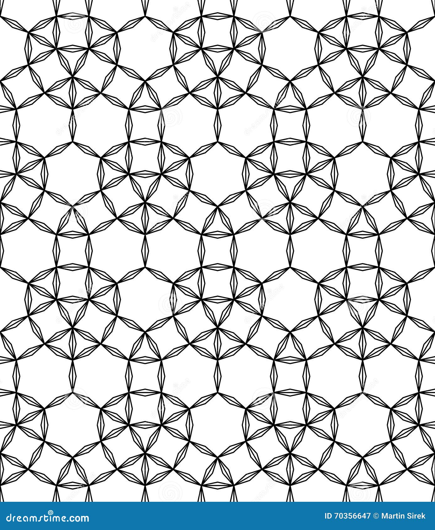 Vector Modern Seamless Geometry Pattern Futuristic, Black and White ...