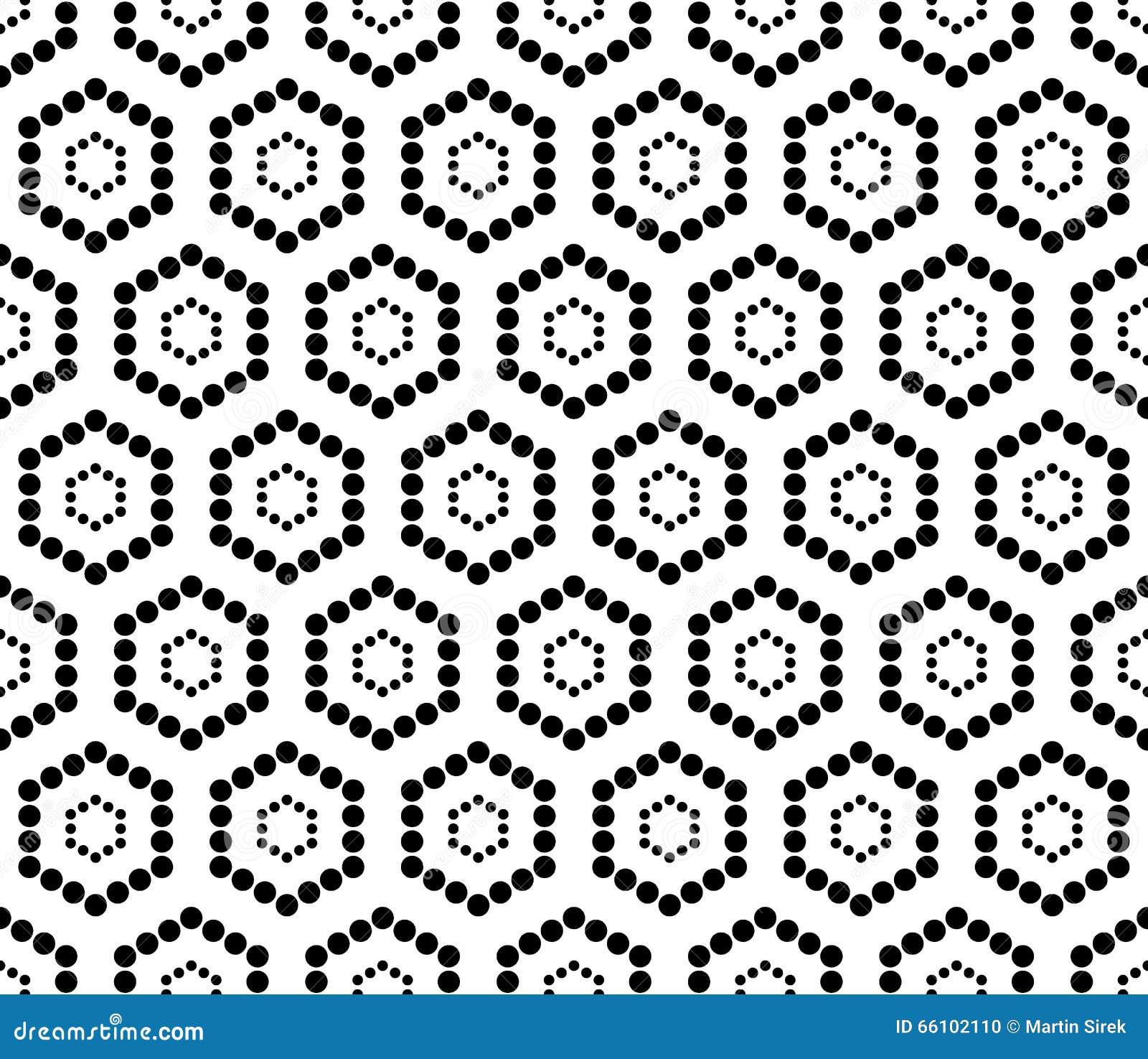 Vector Modern Seamless Geometry Pattern Hexagon, Black and White ...