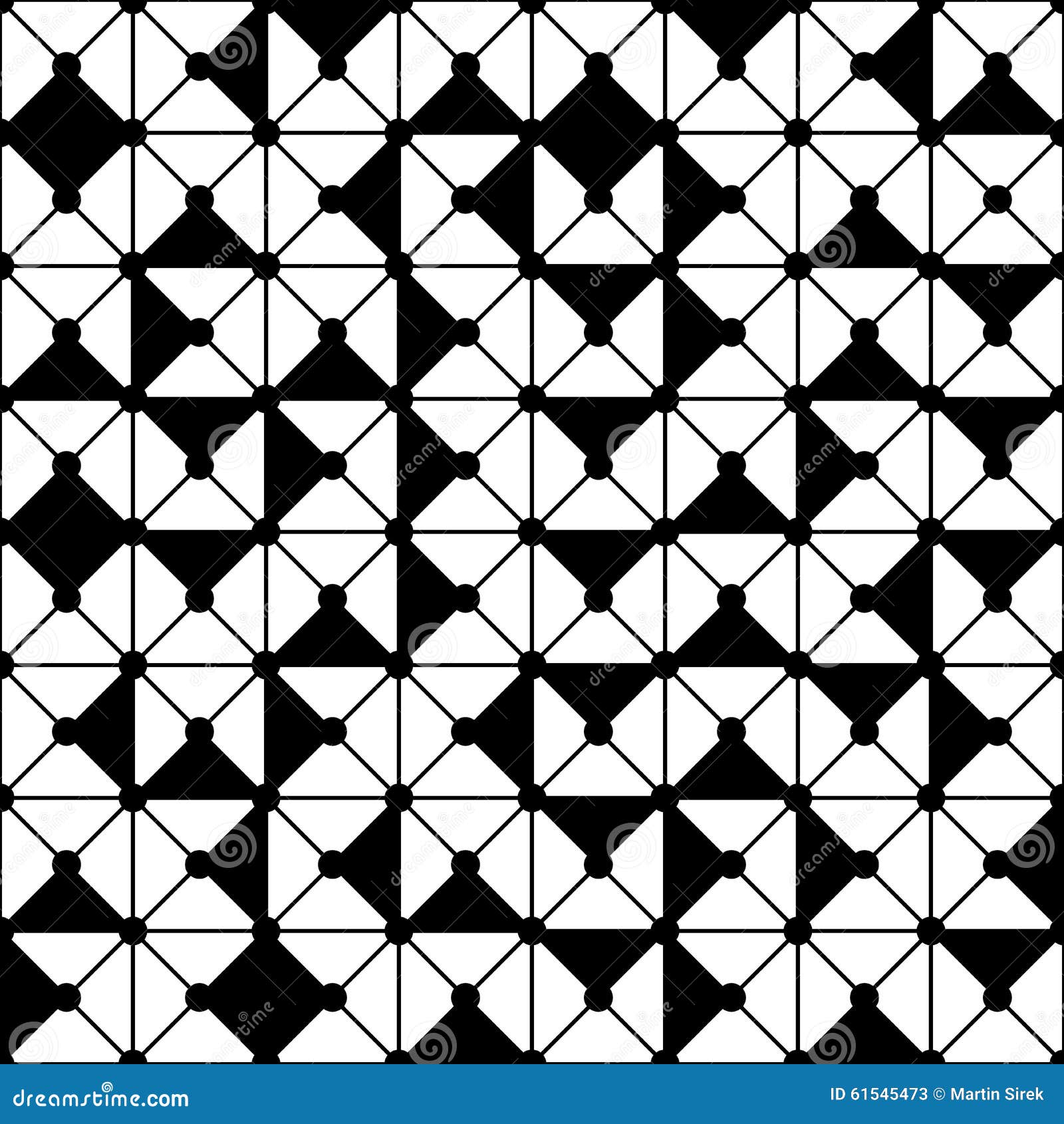 Vector Modern Seamless Geometry Pattern Random Messy, Black and White ...