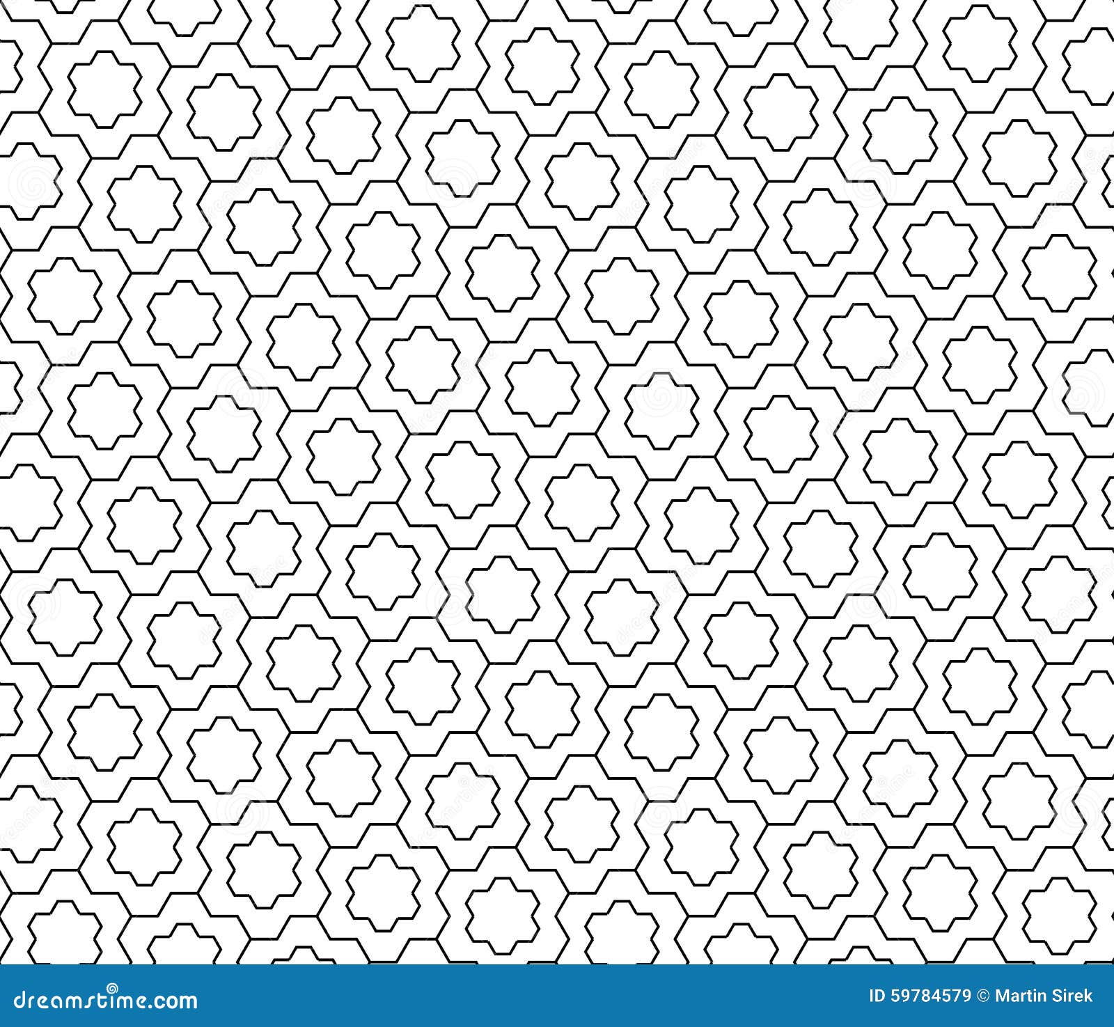 Vector Modern Seamless Geometry Pattern Snowflake Stock Vector ...