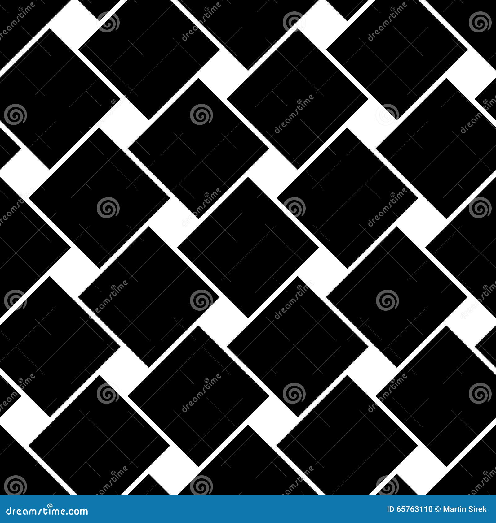 Vector Modern Seamless Geometry Pattern Squares, Black and White ...