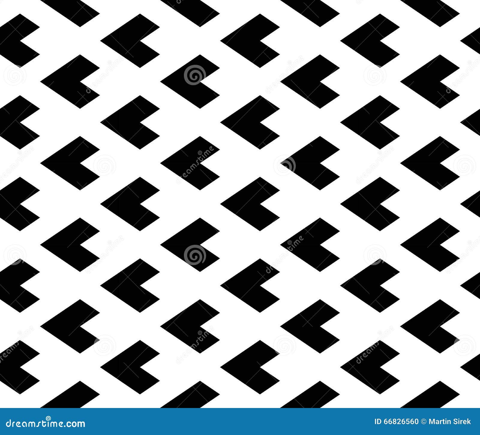 Vector Modern Seamless Geometry Pattern Triangle Black And White