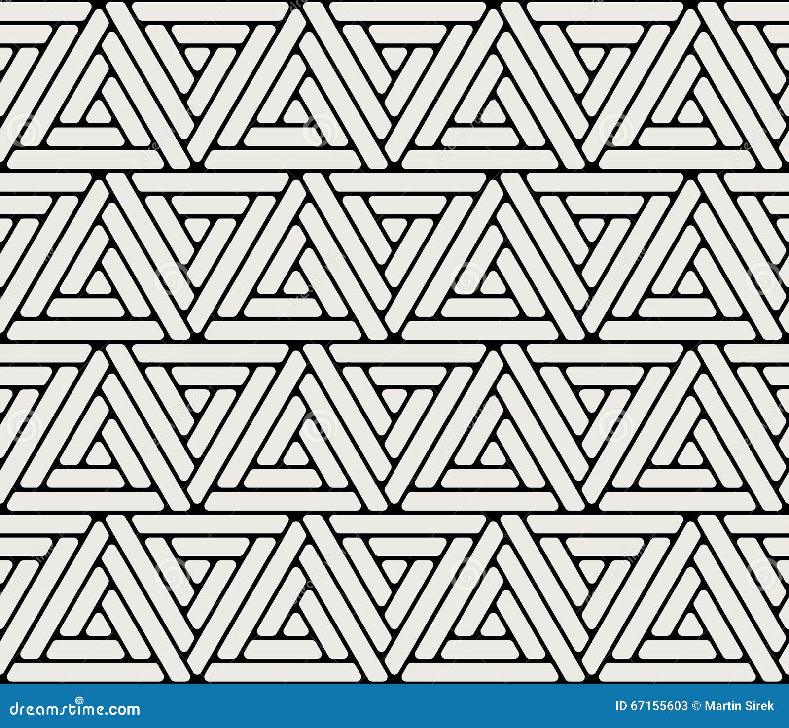 Vector Modern Seamless Geometry Pattern Triangle, Black and White ...